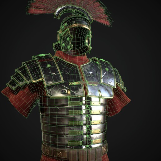 Download 3D printer designs Roman armor lorica segmentata ・ Cults