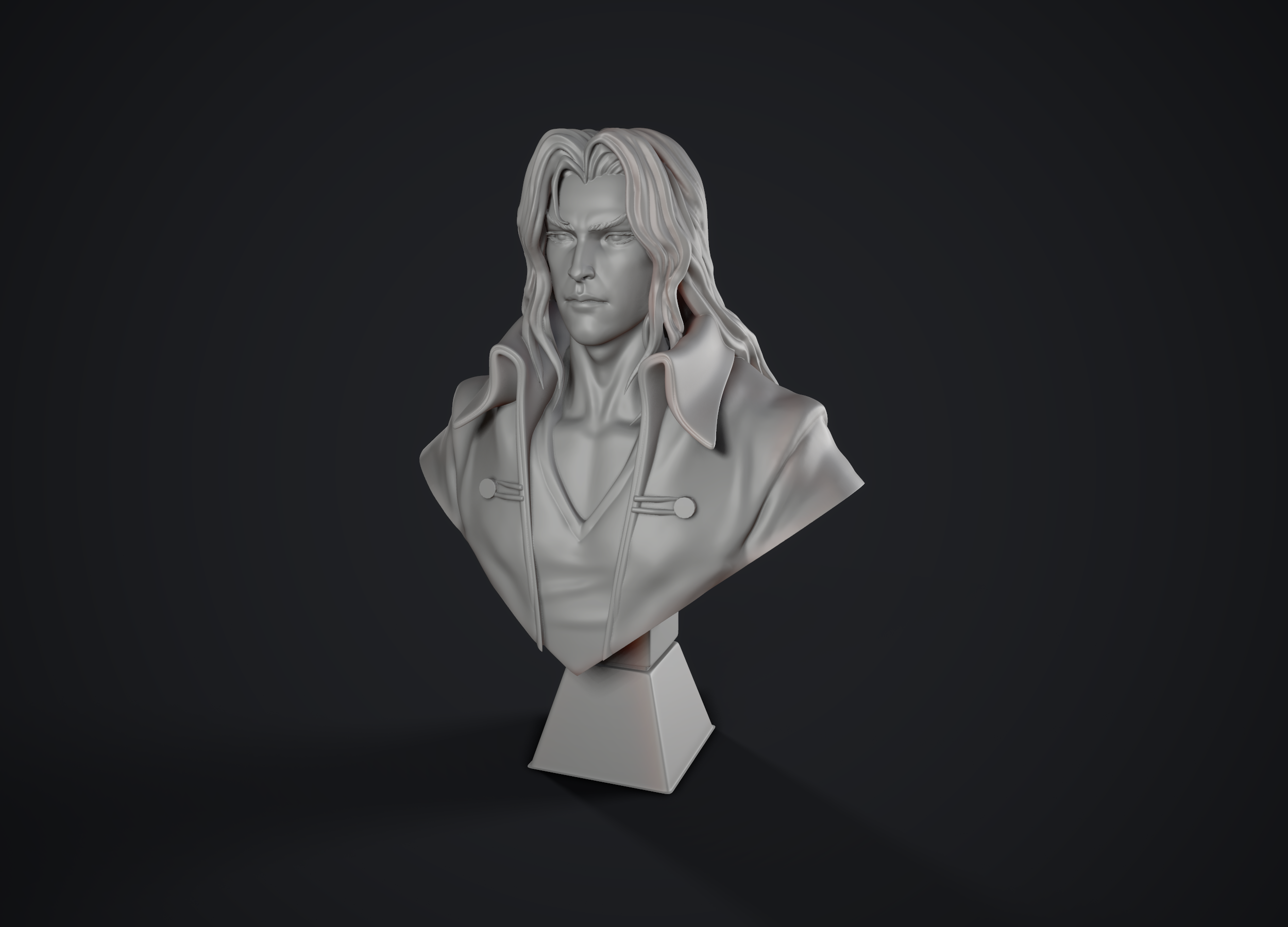 STL file alucard castlevania・3D print object to download・Cults