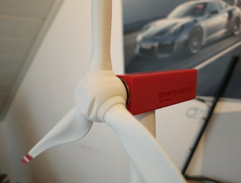 Free 3D file Wind Turbine Model 🌬️・Object to download and to 3D print・Cults