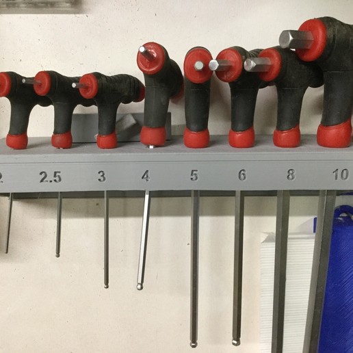 Download free STL file Allen key holder • 3D printable model ・ Cults