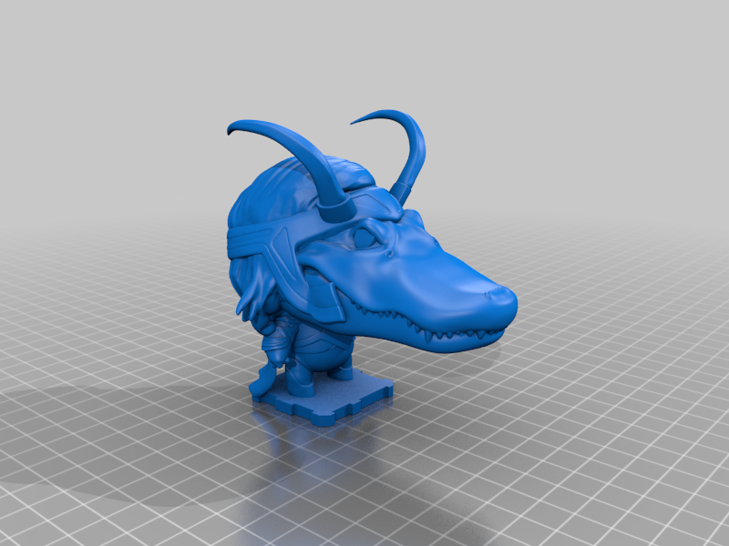Archivo 3D gratis Caimán Loki・Diseño por impresión en 3D para descargar ...