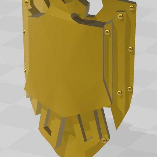 Download free STL file Eagle Shield • 3D printer template ・ Cults