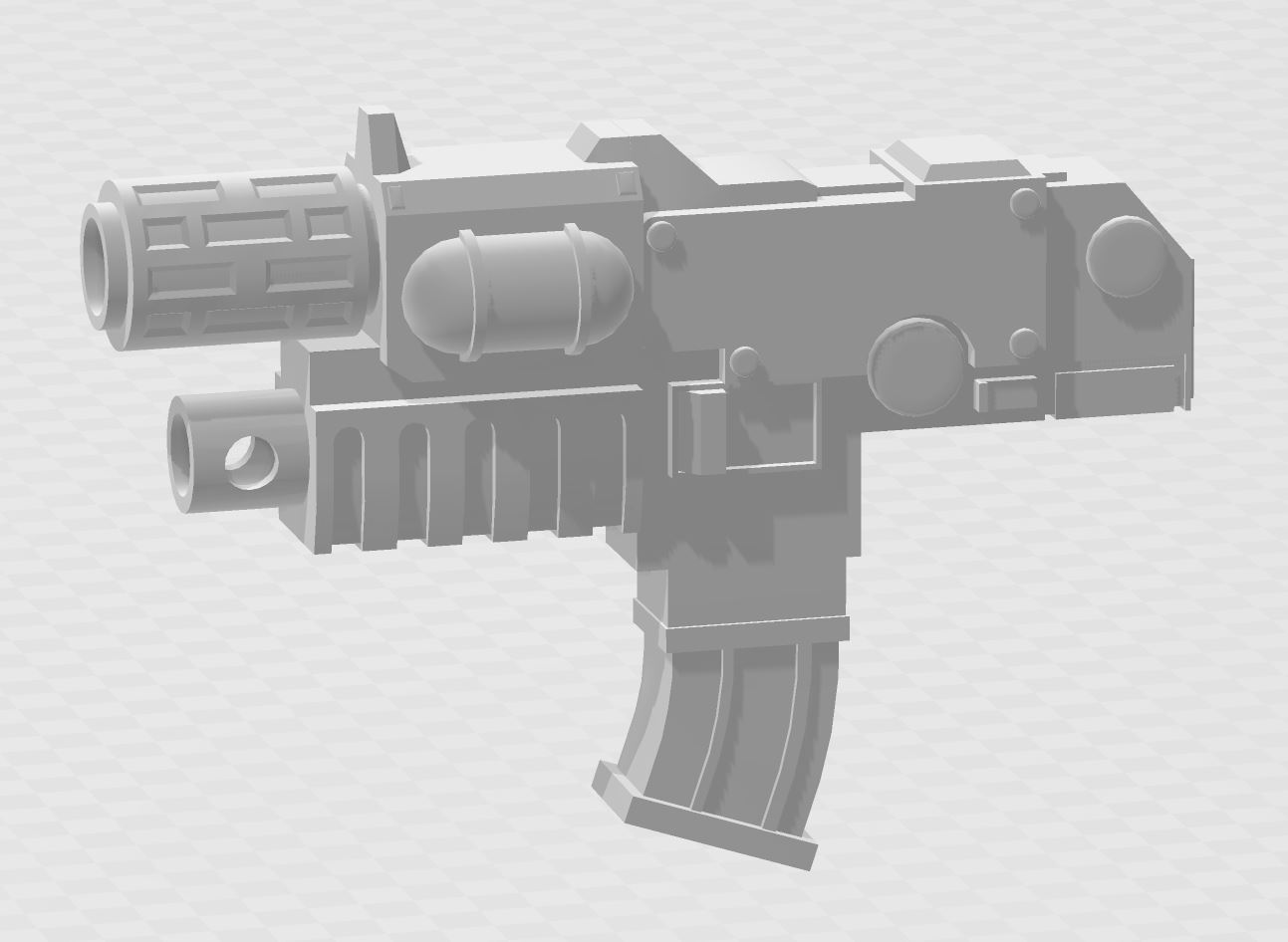 Free STL file Combi Melta Guns・Template to download and 3D print・Cults