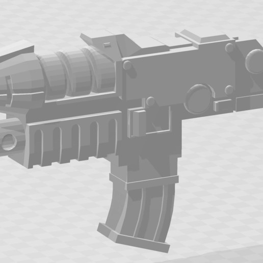 Download STL file Combi Grav Gun • 3D printing template ・ Cults