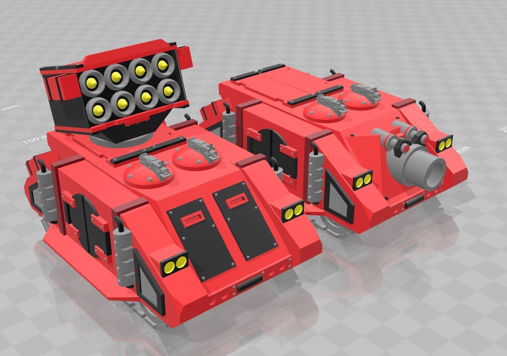 Descargar archivo STL gratis Piezas de Whirlwind/Vindicator para Rogue ...