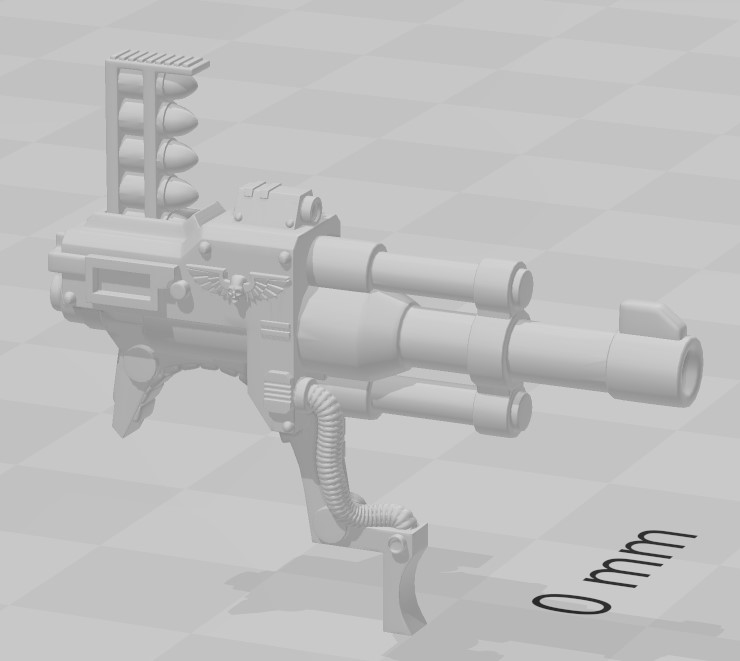STL file Autocannon for Devastation・3D printer model to download・Cults