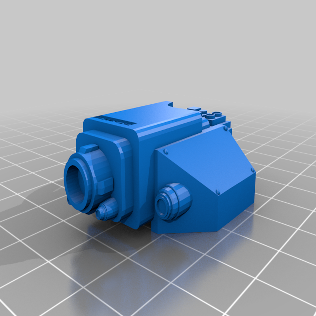 Free STL file Psychic Cannon・3D print model to download・Cults