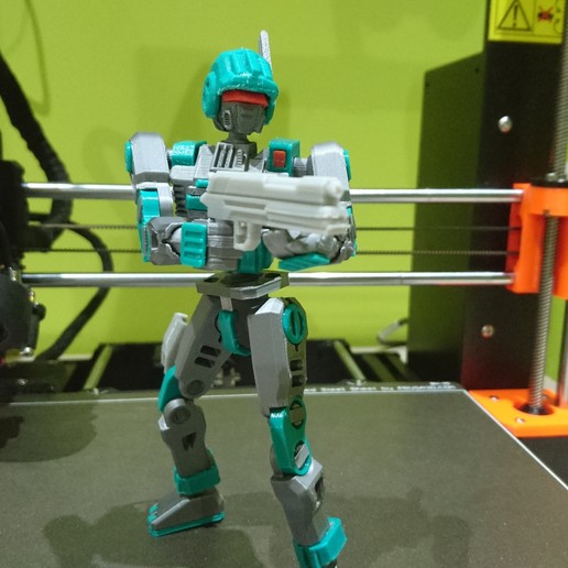 3D printed Android Prototype P-01 ・ Cults