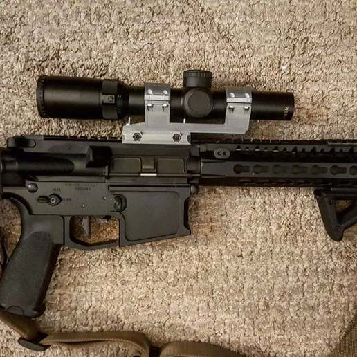 Download free STL file 30mm Scope Mount v.2 • Model to 3D print ・ Cults