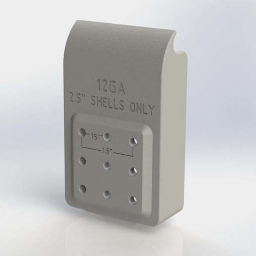 Download free STL file 12GA Shotshell Holder(s) • 3D printer template ...