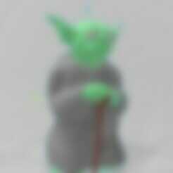 Download free STL file Yoda Simpsonized • 3D printing model ・ Cults