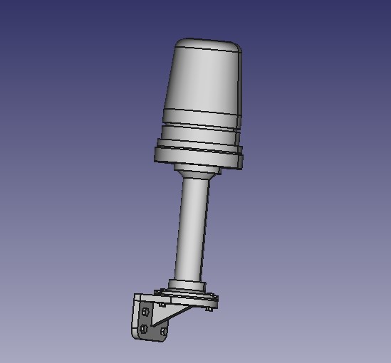 STL file 1/10 scale model gyro lights (21 models) 👽・3D printing design ...