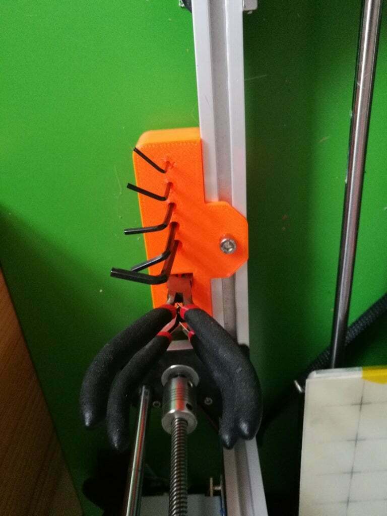 Free STL file 3D Printer tool holder (20mm profile)・3D printing model ...