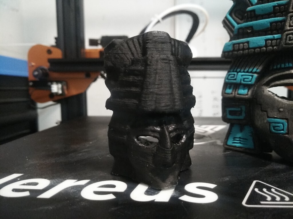 Free STL file Aztec Mask 🇲🇽・3D printer model to download・Cults
