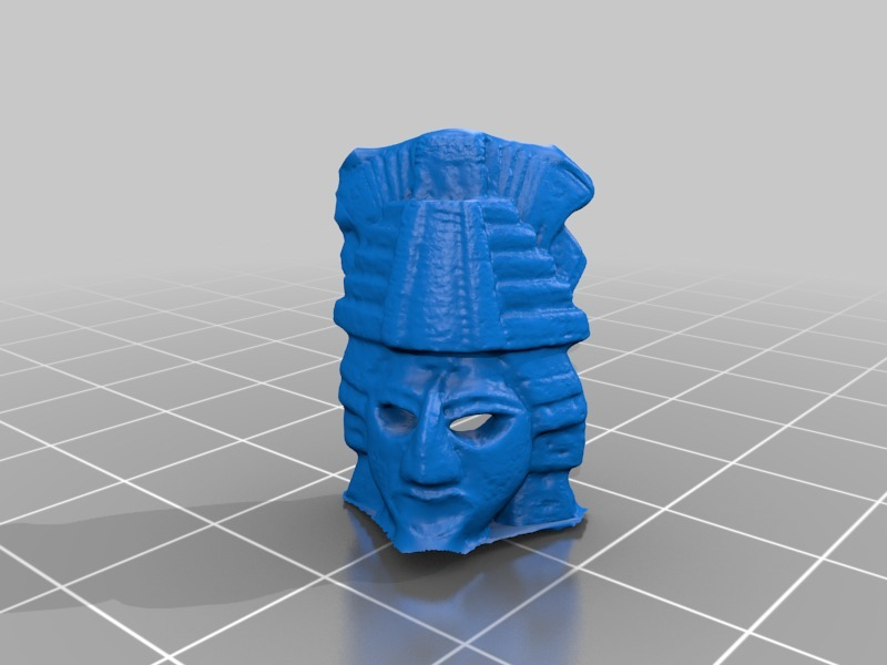 Free STL file Aztec Mask 🇲🇽・3D printer model to download・Cults