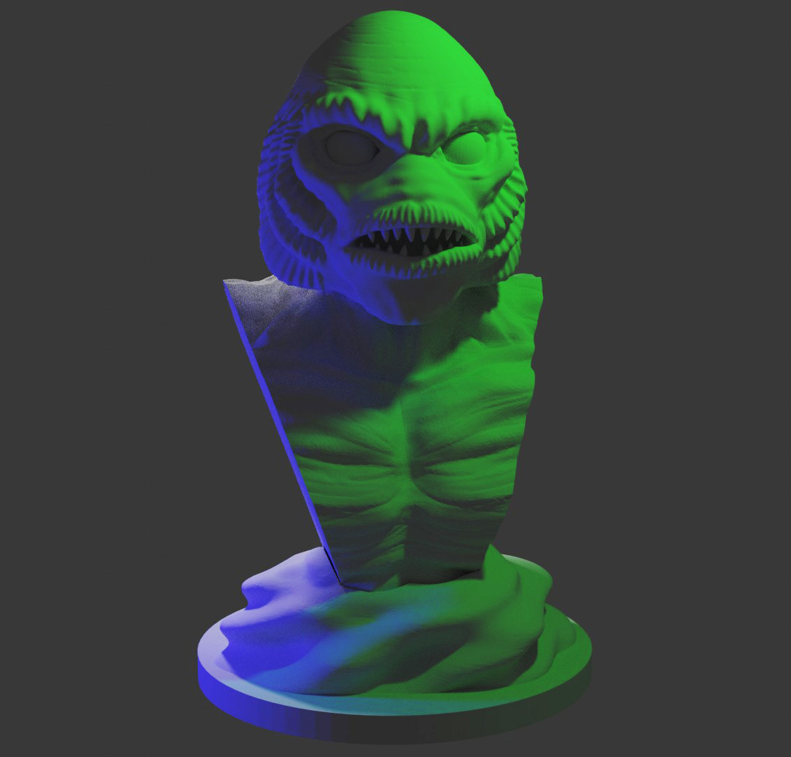 STL file Gillman 👹・3D printer design to download・Cults
