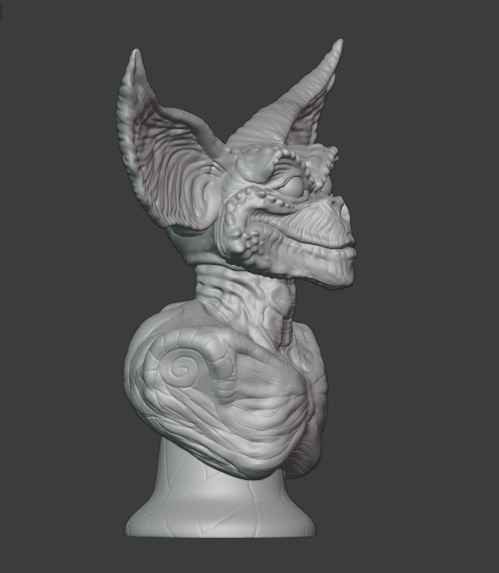 STL file Gremlins Bust 👤・3D printable design to download・Cults