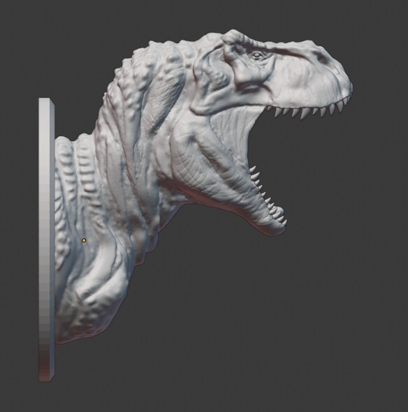 STL file V Rex bust・3D printable design to download・Cults