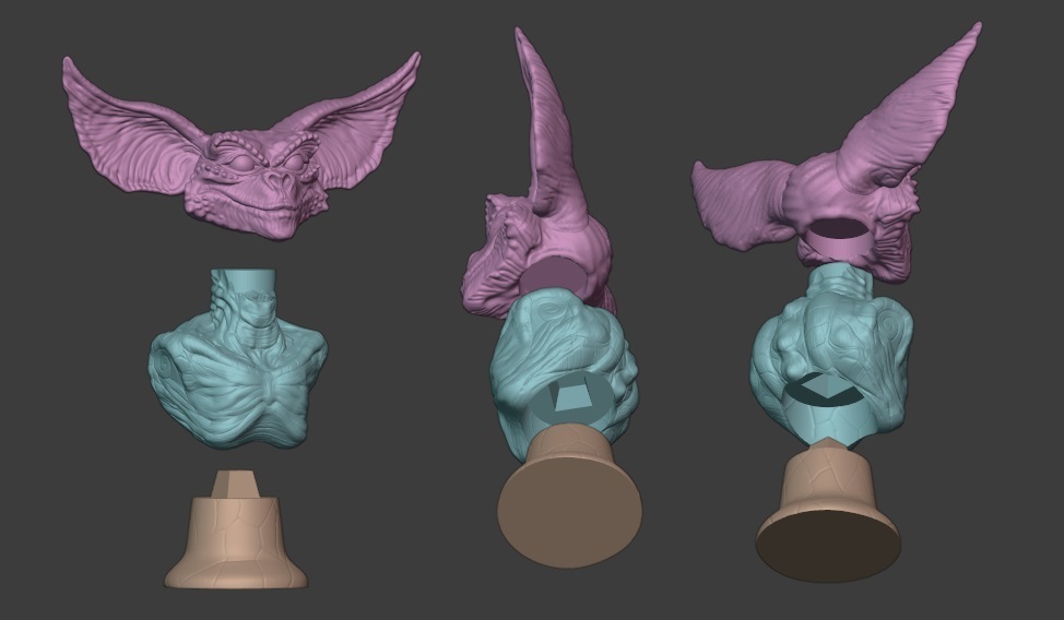 STL file Gremlins Bust・3D printable design to download・Cults