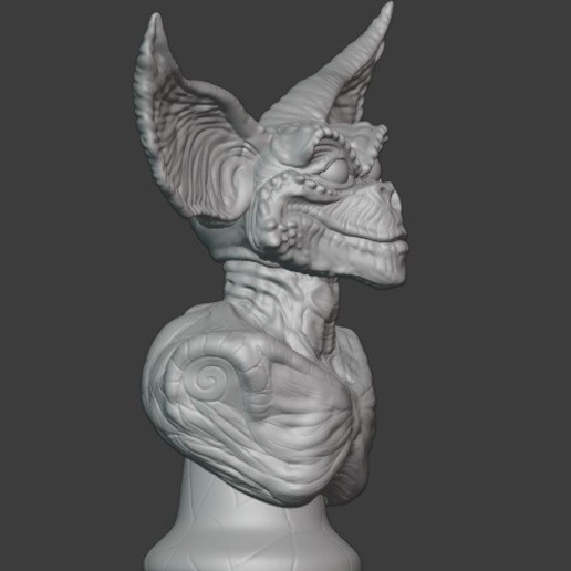 Download STL file Gremlins Bust • Object to 3D print ・ Cults