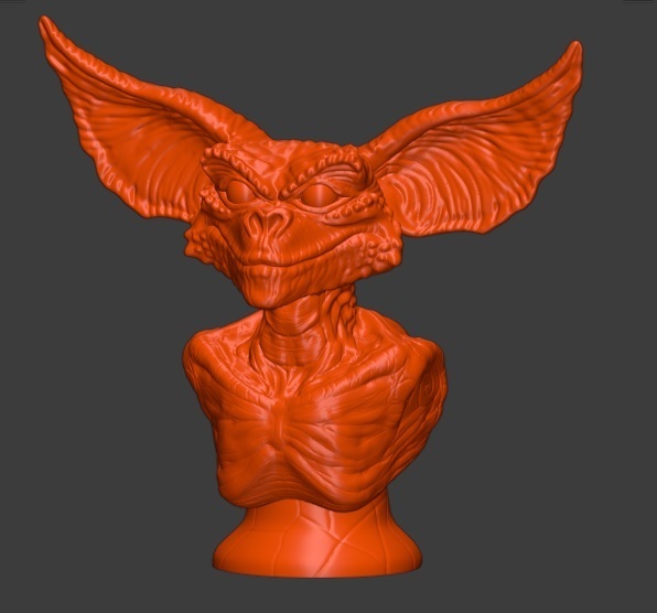 STL file Gremlins Bust 👤・3D printable design to download・Cults