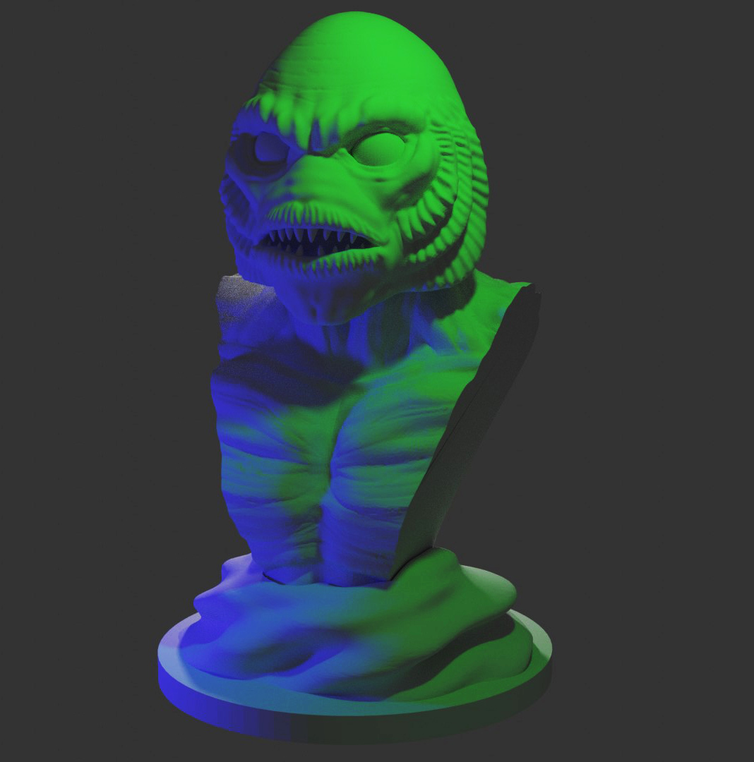 STL file Gillman 👹・3D printer design to download・Cults