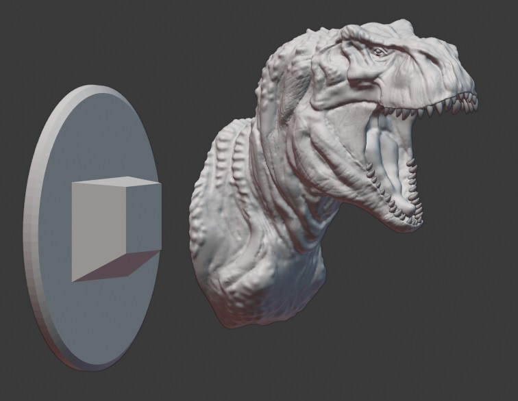 STL file V Rex bust・3D printable design to download・Cults