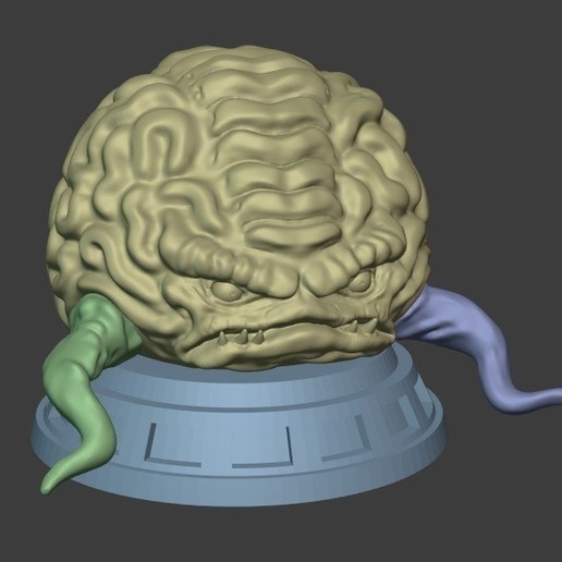 Download STL file Krang TMNT • Template to 3D print ・ Cults