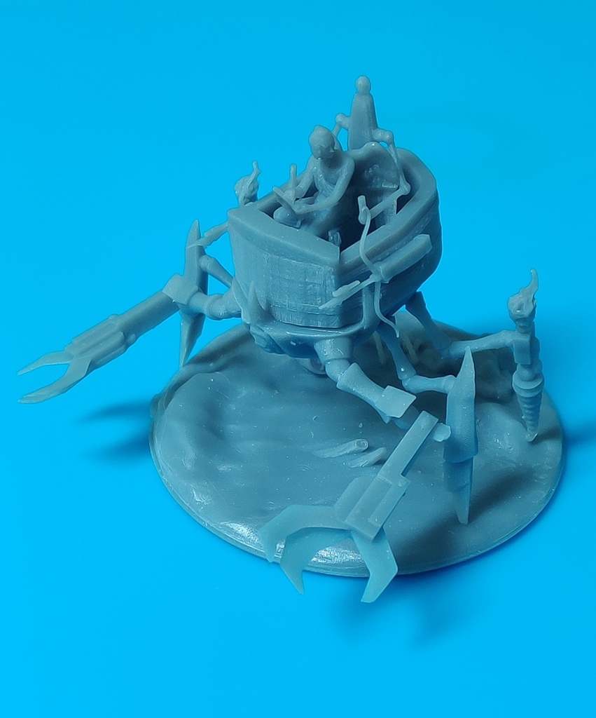Free 3D file Google Deva Angel Advocate in a Spider Mech miniature 👼 ...