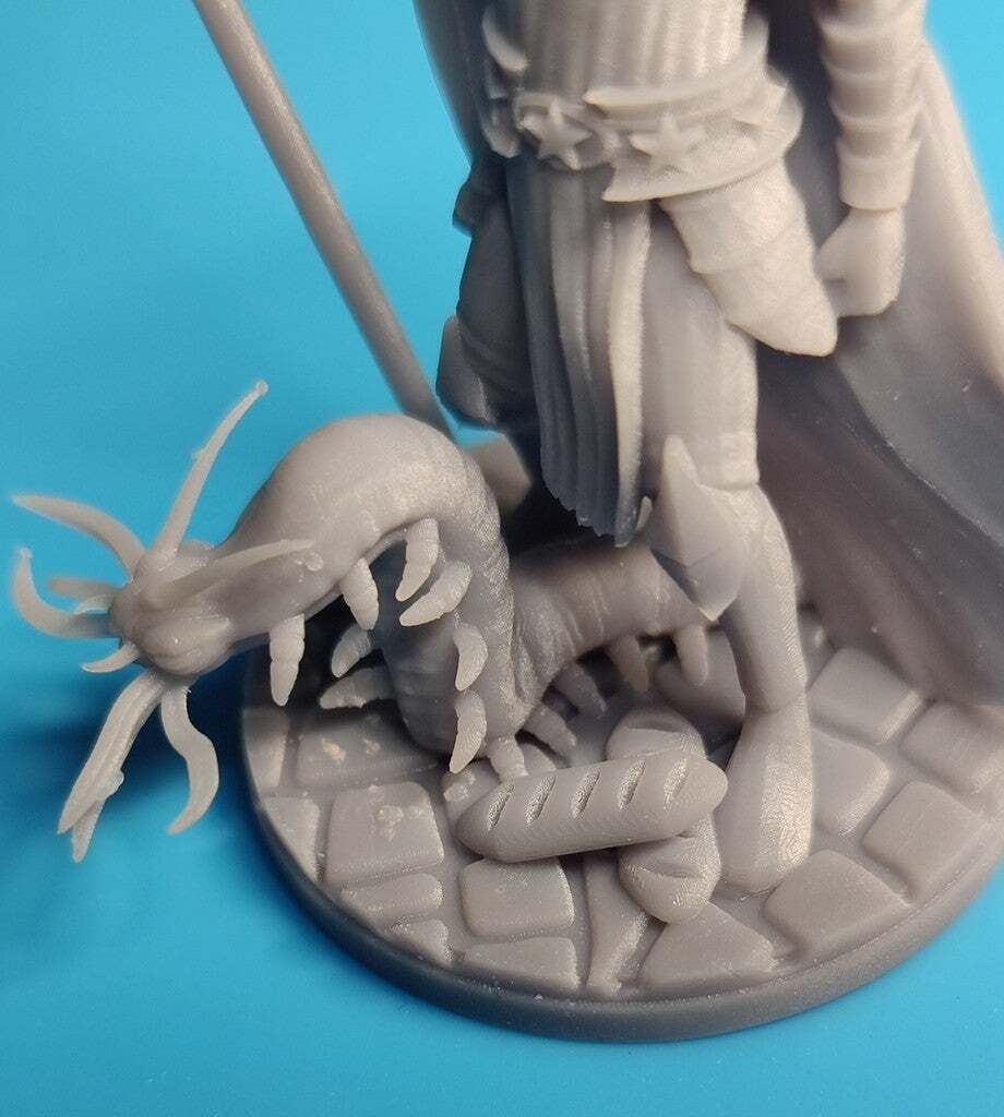Free STL file Drow Markup Mage with Carrion Crawler (male) 🧙・3D ...