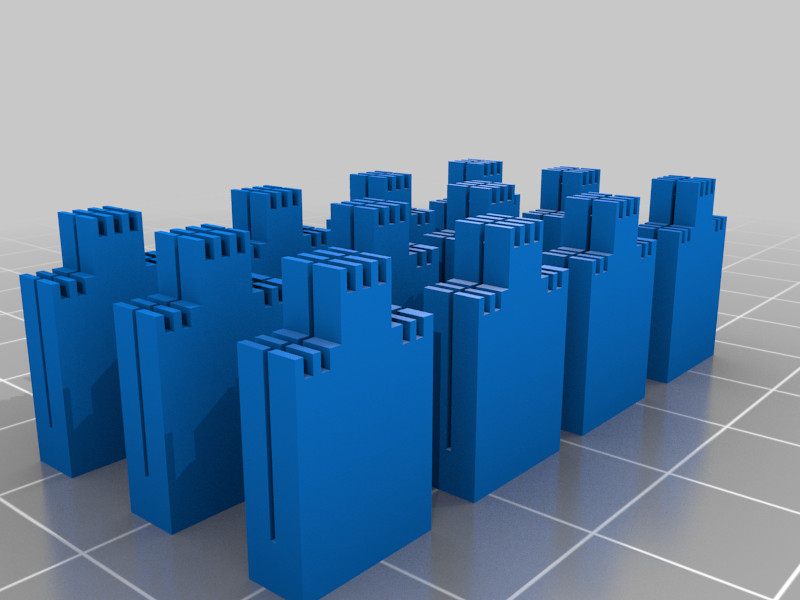 Free 3D file Villages Score Card Marker・Model to download and 3D print ...