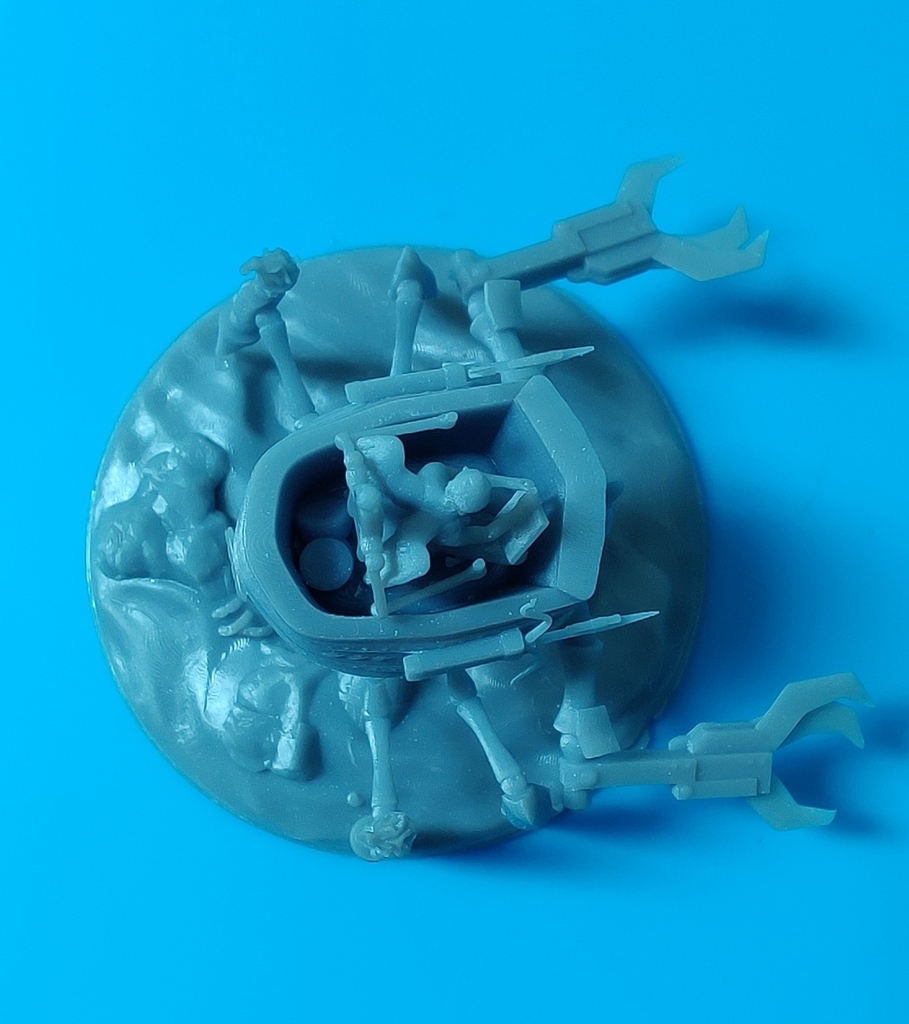 Free 3D file Google Deva Angel Advocate in a Spider Mech miniature 👼 ...