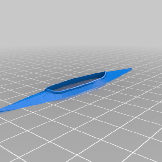 Download free 3D printer designs 1/43 Canoe - Kayak ・ Cults