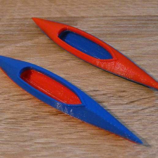 Download free 3D printer designs 1/43 Canoe - Kayak ・ Cults