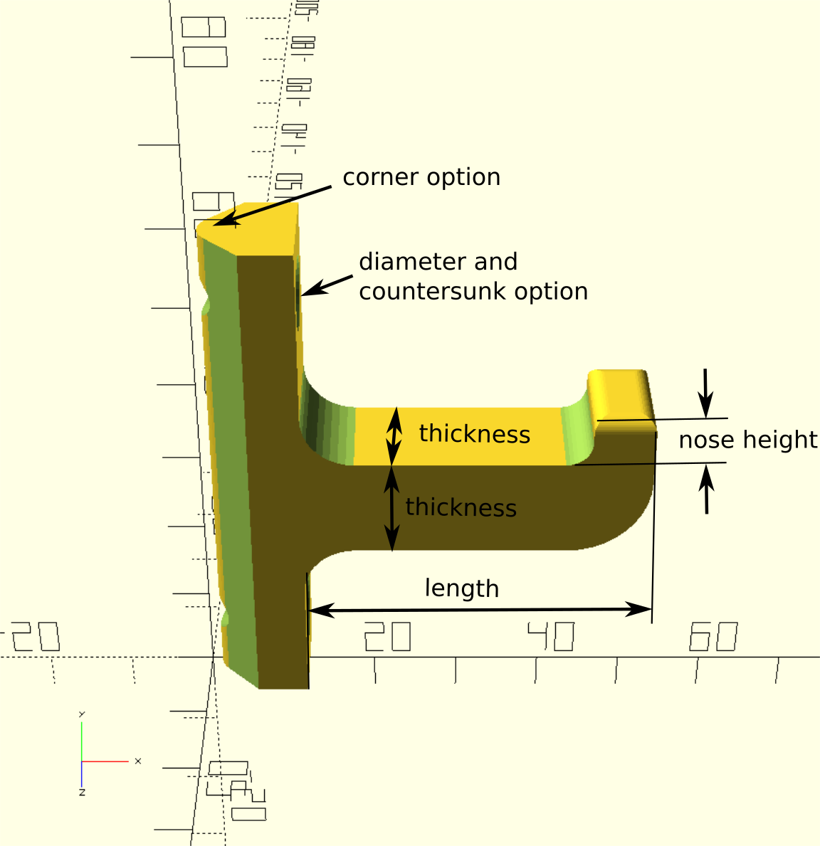 Free STL file Simple Customizeable (Corner) Hook 🪝・3D print model to ...
