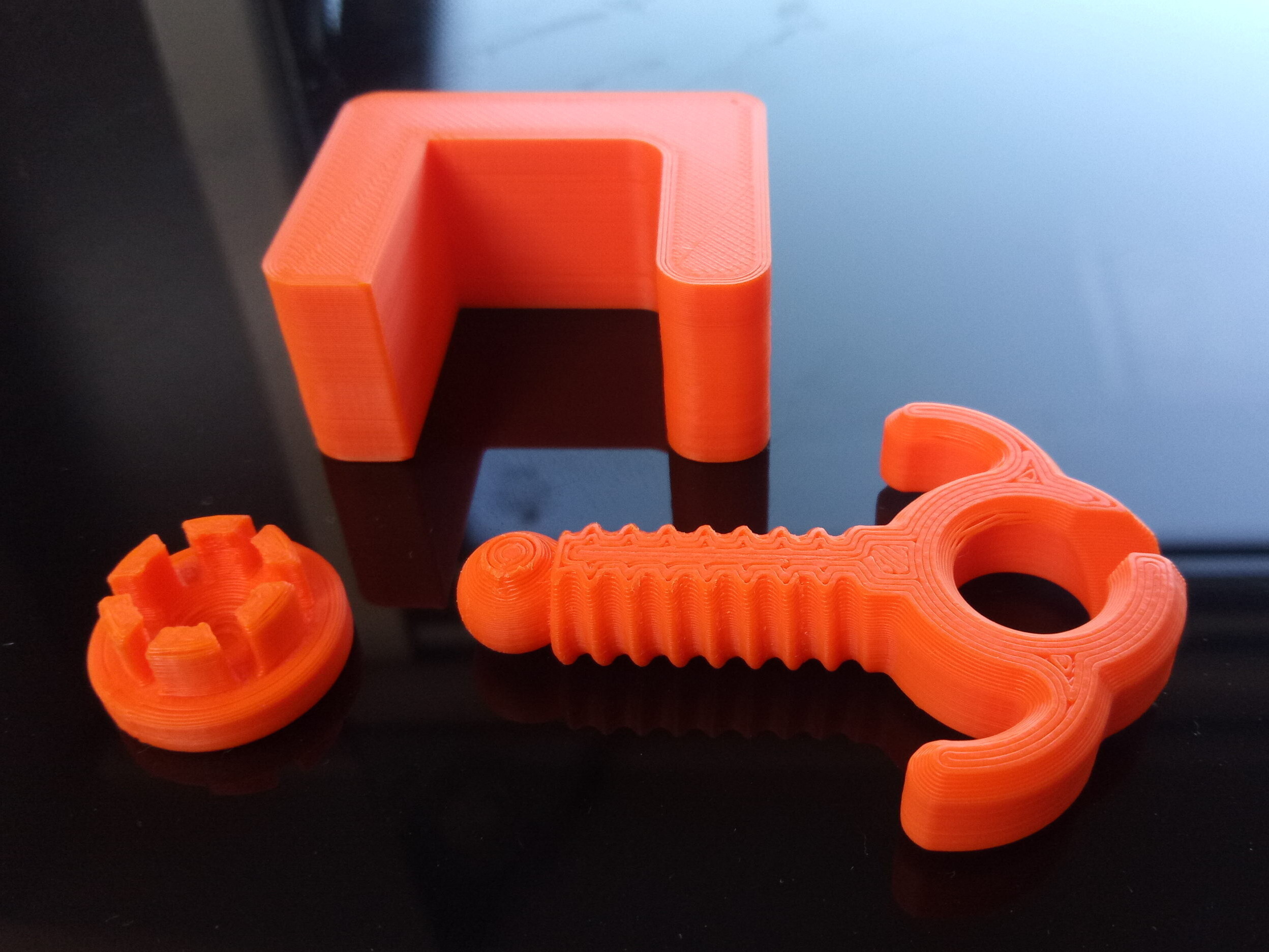 Free STL file G-clamp with hook and eye L14・3D printable model to ...
