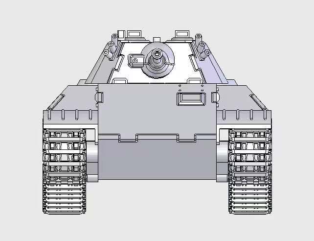 STL file 1/72 vk-1602 tank ww2 german light tank 3dprinted・Model to ...
