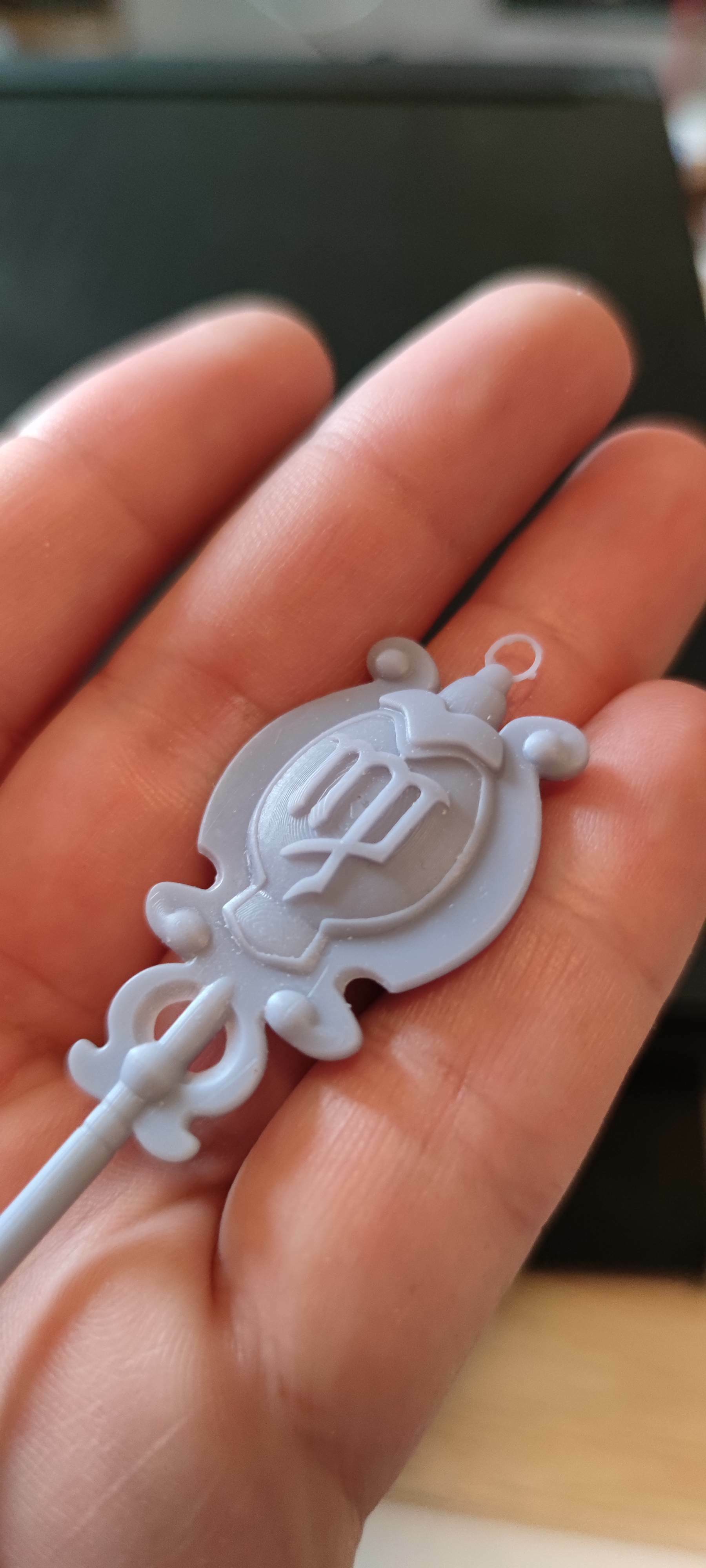 3D printing Virgo key • made with Elegoo mars pro・Cults