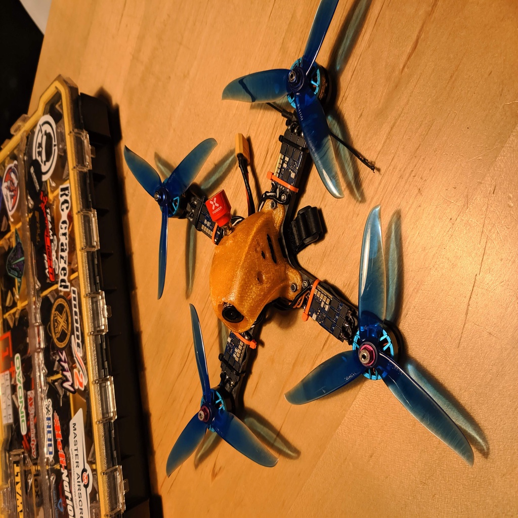 Free 3D file Lumenier 51a esc cover for Shendrones Krieger・3D printer model to download・Cults