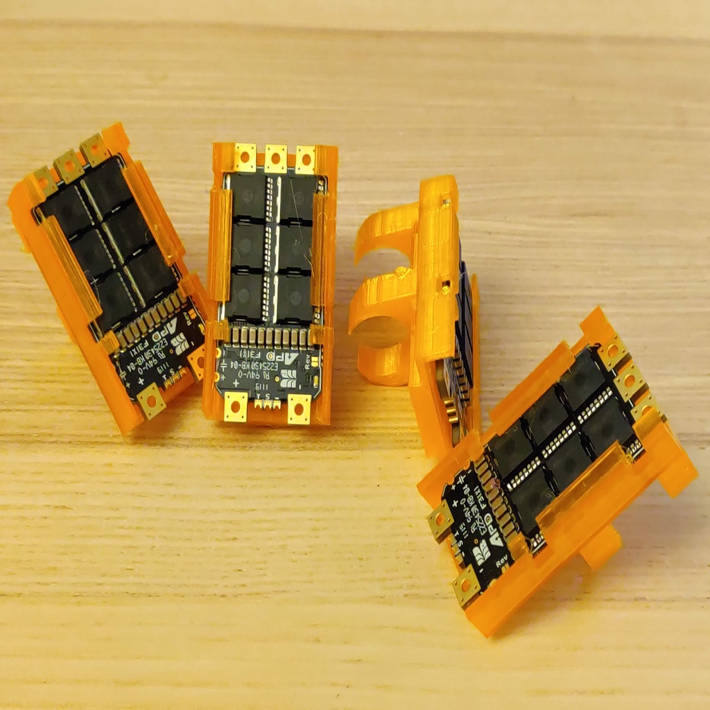 Free 3D file APD 120a ESC mount for Tarot 650 16mm arms 🚁・Model to ...