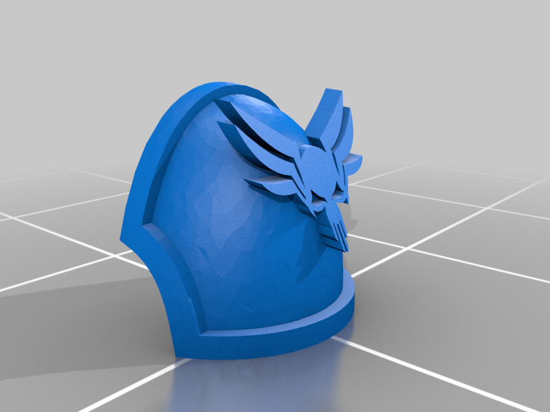 Free STL file Angels of Apparition Shoulder Pads・3D print model to ...