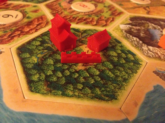 Fichier STL Colons de Catan - Empire chinois 🎲・Modèle à télécharger et ...