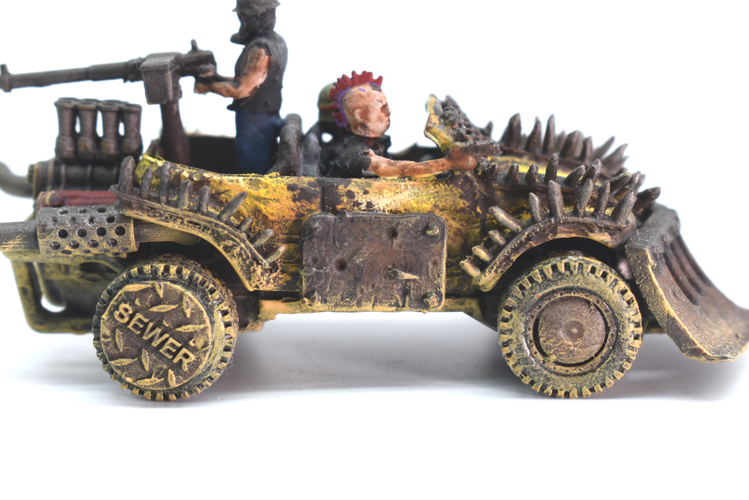 3D file Battle Damaged Armour Plates・3D print design to download・Cults