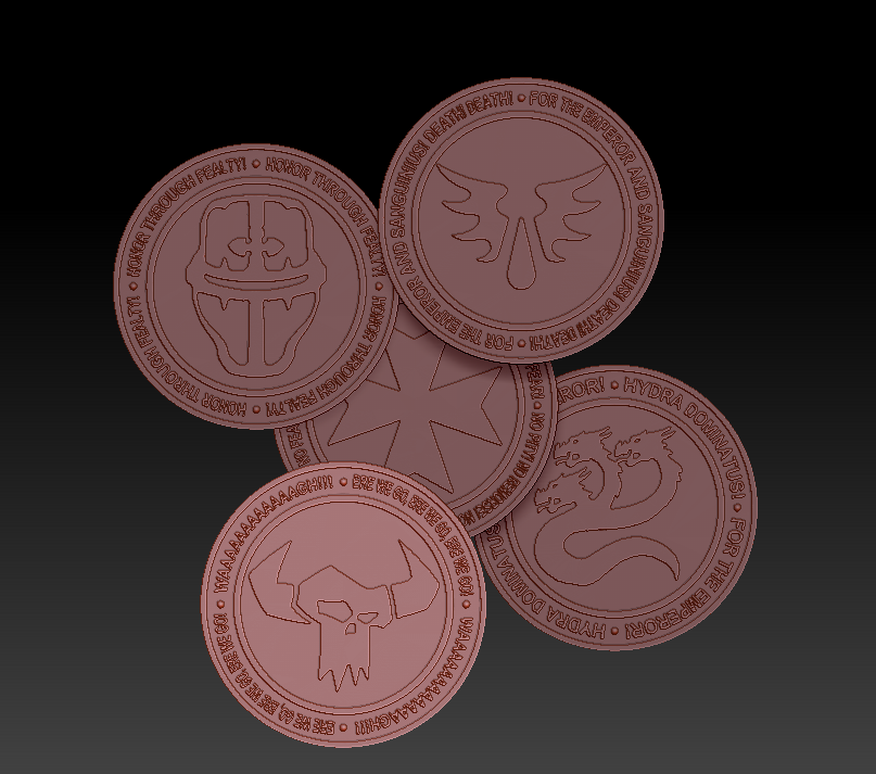 Free 3D file Assembled Сoins [Pack 3]・3D print design to download・Cults