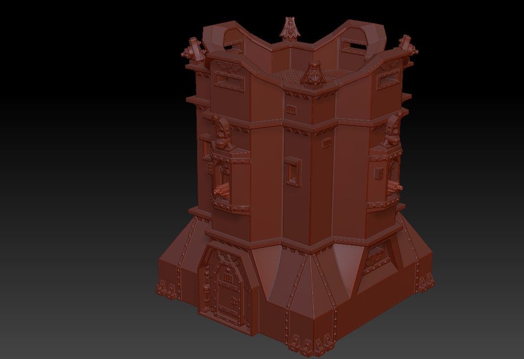 Free STL file Imperial Bastion ⚔・3D printer model to download・Cults
