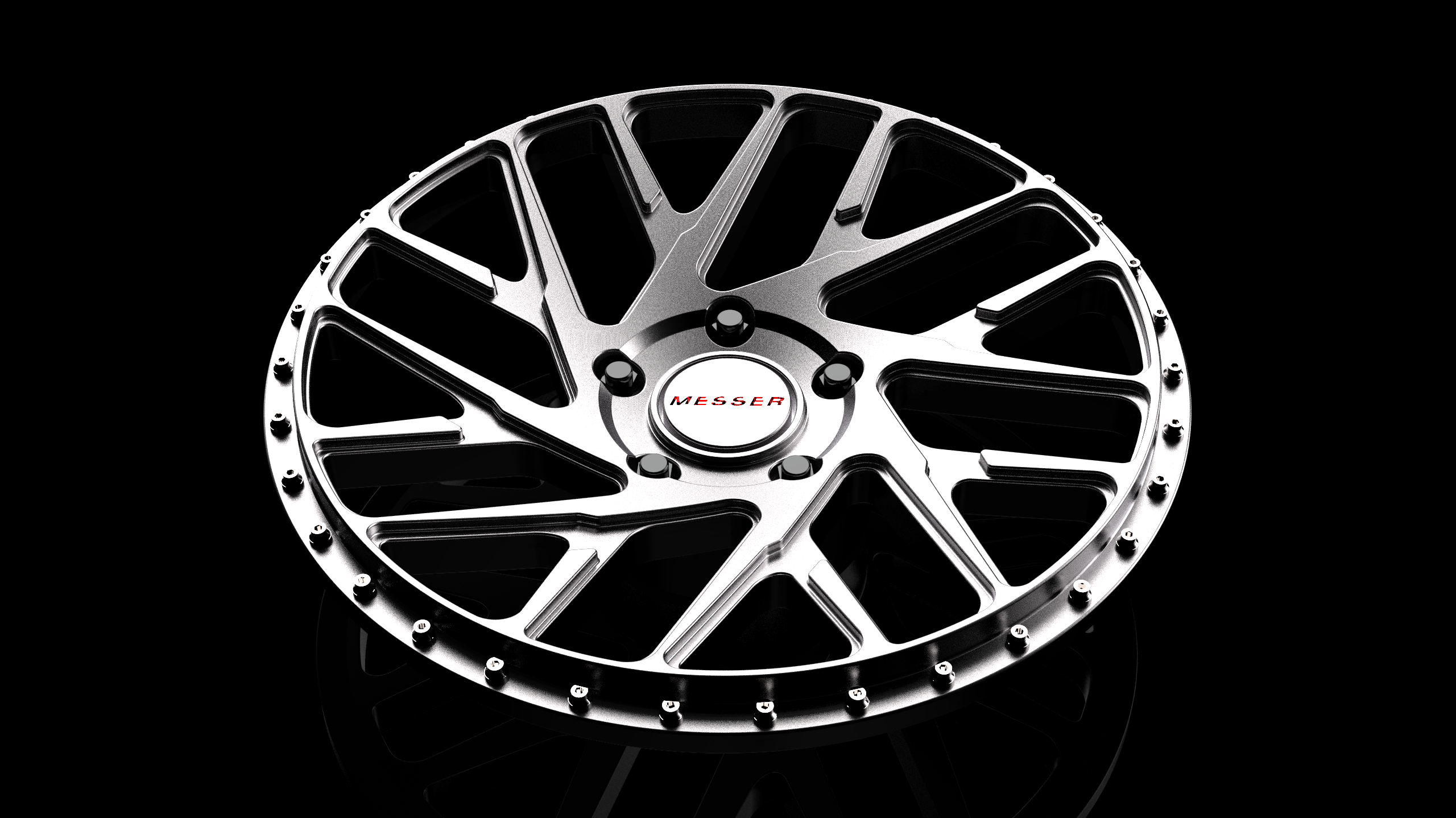 STL file Messer ME10-3 Wheel for scale model car 🛞・Design to download ...