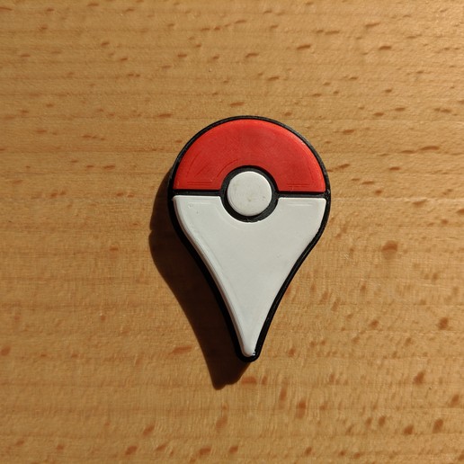 Download free STL file Pokemon Go Badge NFC Tag Version • Object to 3D ...