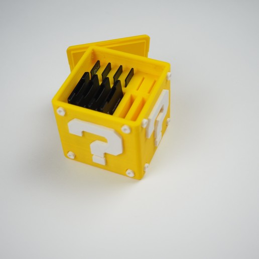 Download free STL file Question Block for SDs and Micro SDs ・ Cults