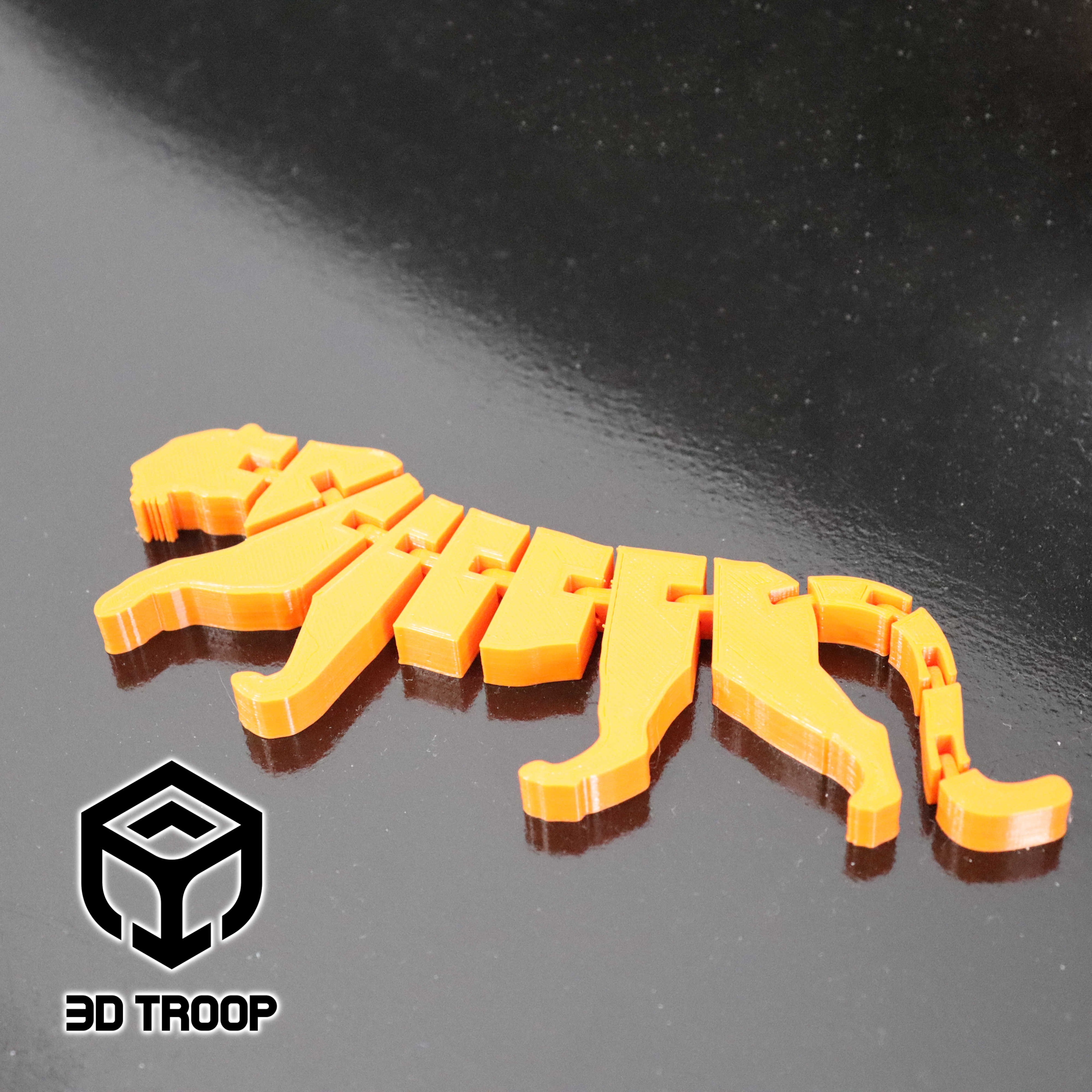 Free STL file Tiger Flex 🐅・3D printing design to download・Cults
