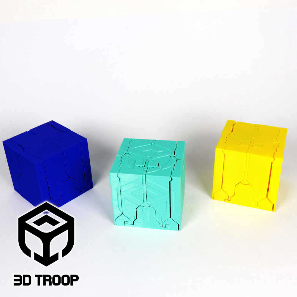STL file Cubot Print-in-Place・3D print design to download・Cults